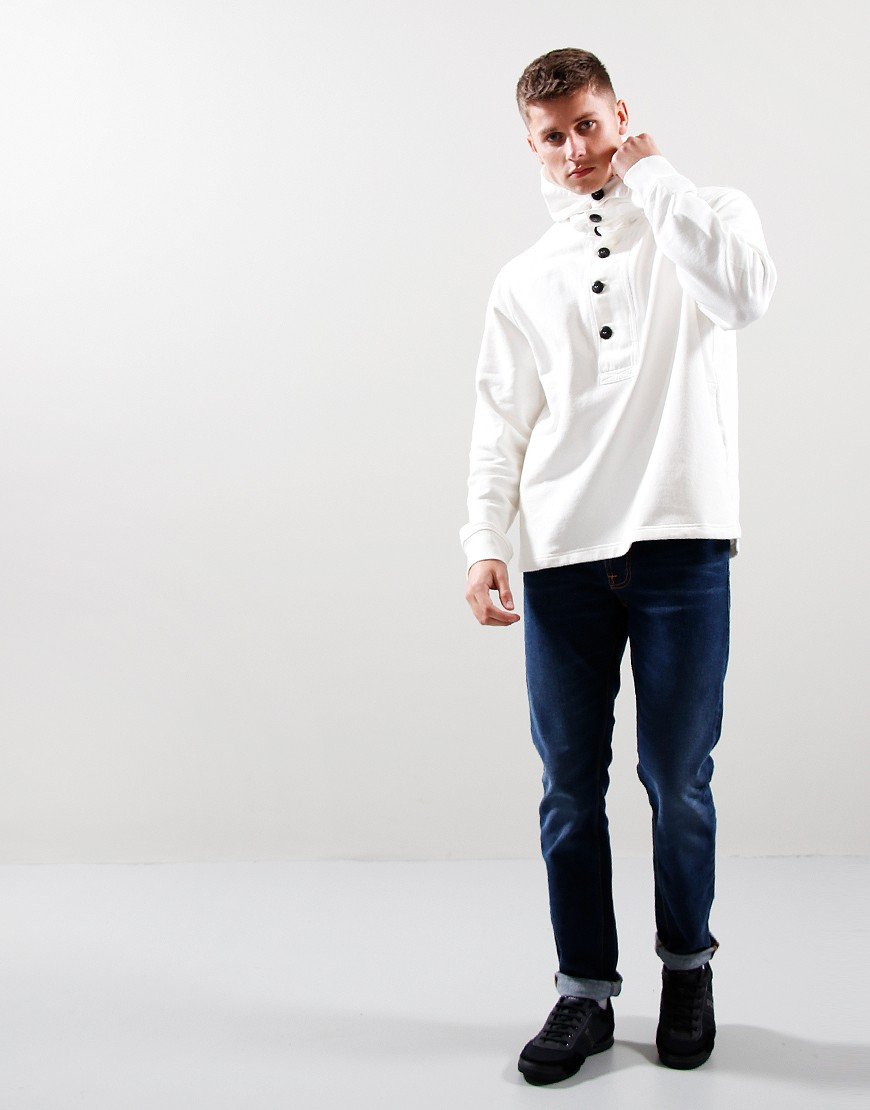 Albam Heavy Weight Hooded Sweat ECRU - Terraces Menswear