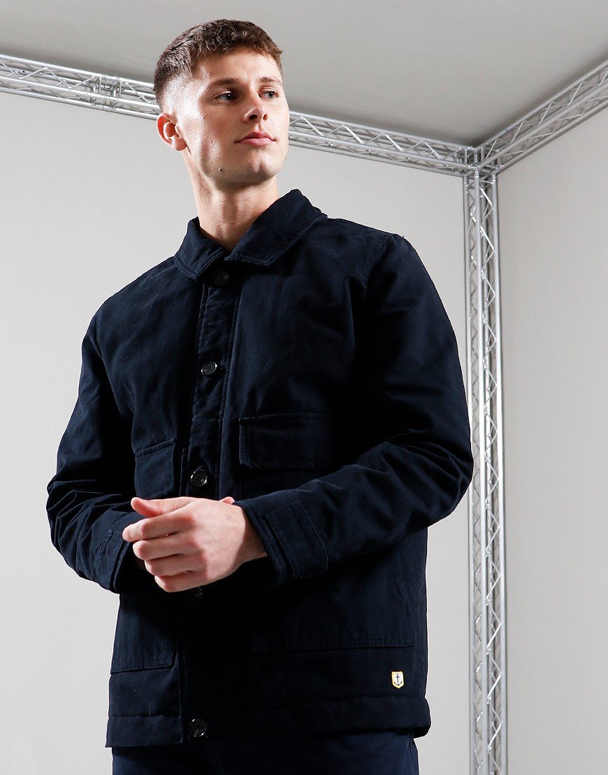 Armor Lux Veste Heritage Jacket Rich Navy - Terraces Menswear
