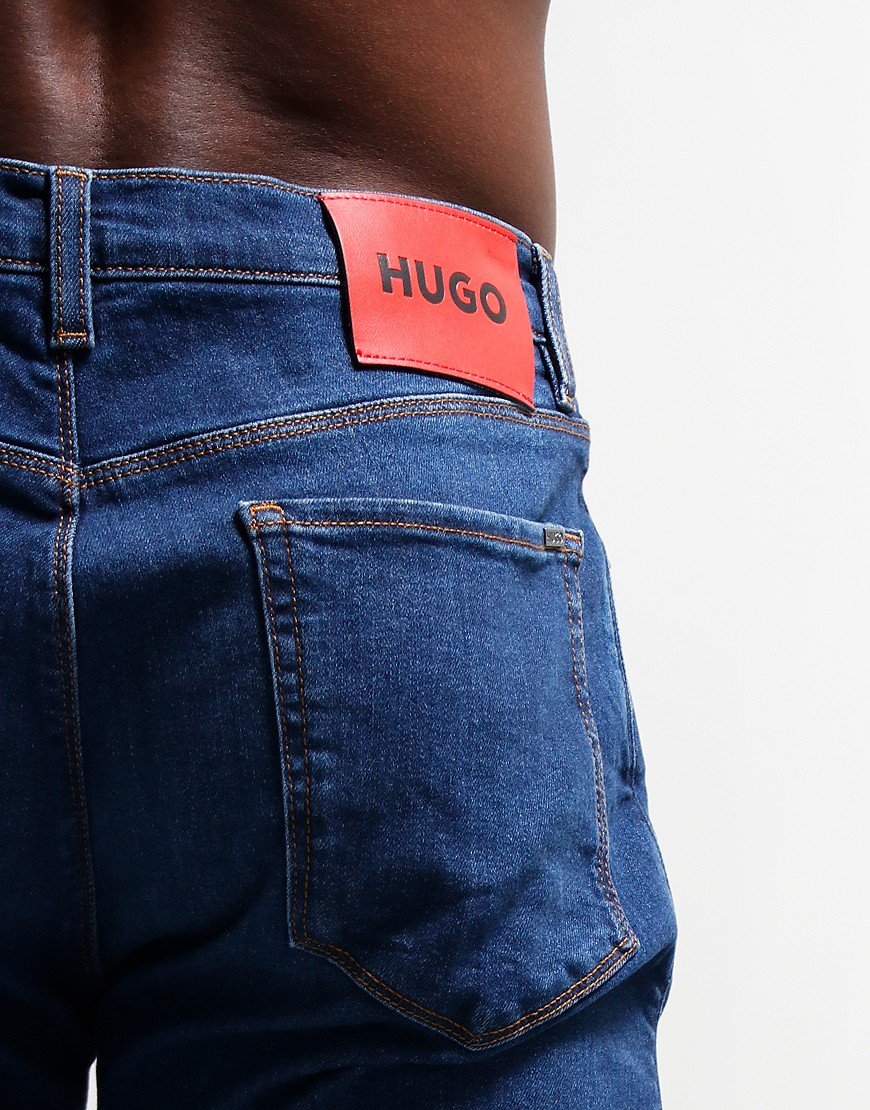 HUGO 708 Jeans Dark Blue - Terraces Menswear