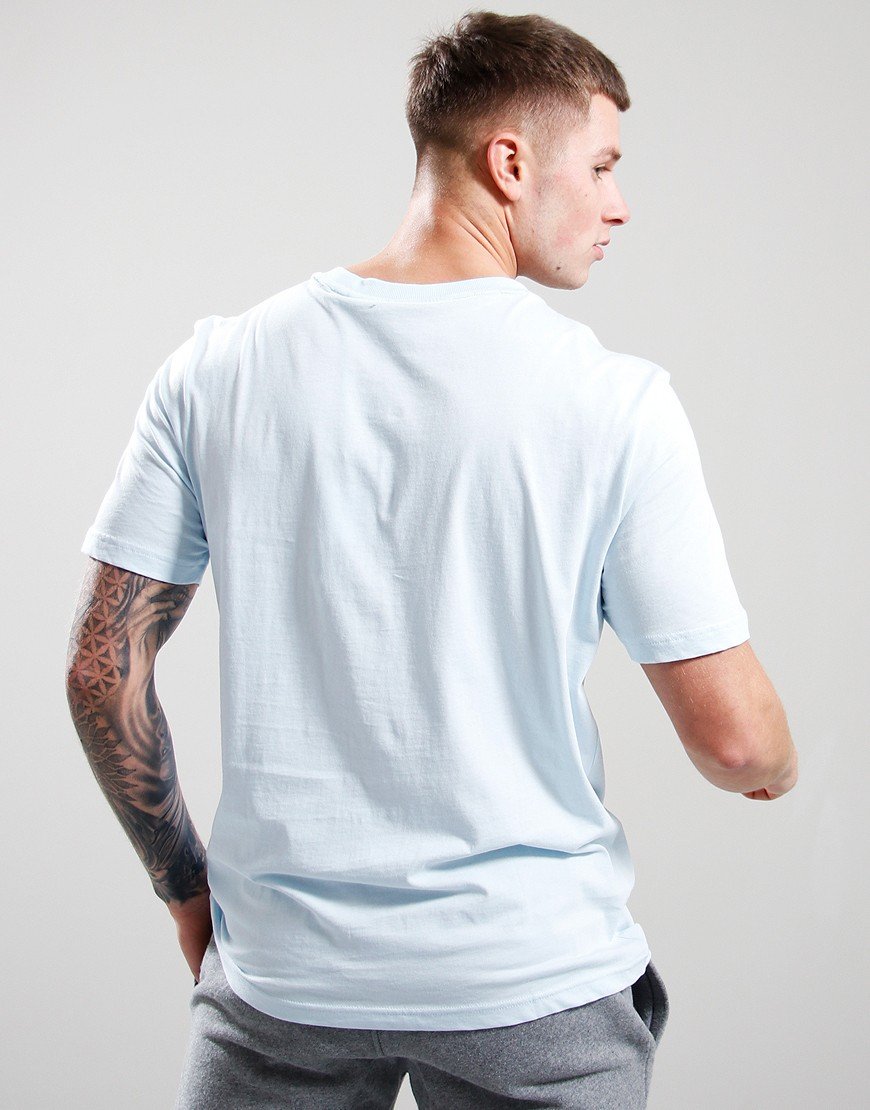 BOSS Tee 7 T-Shirt Open Blue - Terraces Menswear