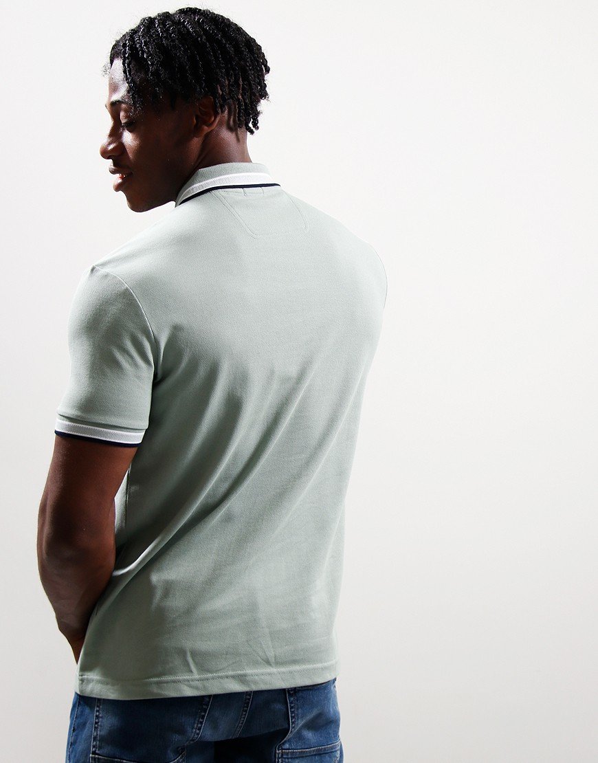 BOSS Paddy Polo Shirt Light Pastel Green - Terraces Menswear