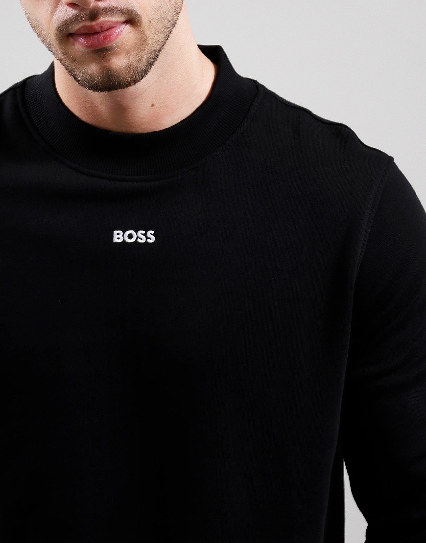BOSS Salbock Sweat Black - Terraces Menswear