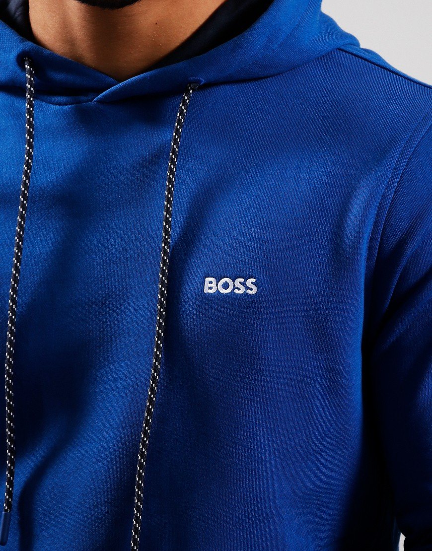BOSS Soody Hoodie Bright Blue - Terraces Menswear