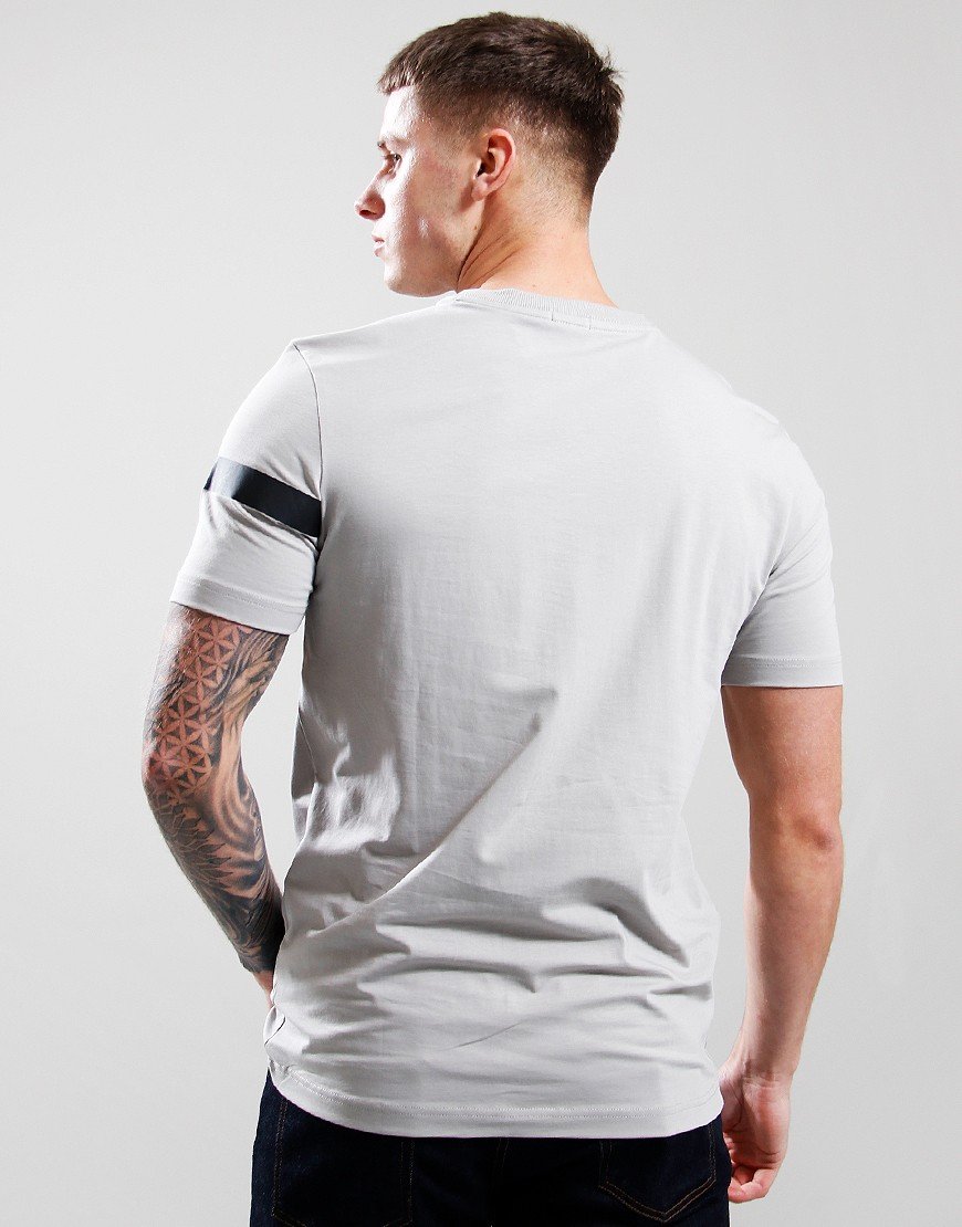 BOSS Tee 2 T-Shirt Open Grey - Terraces Menswear