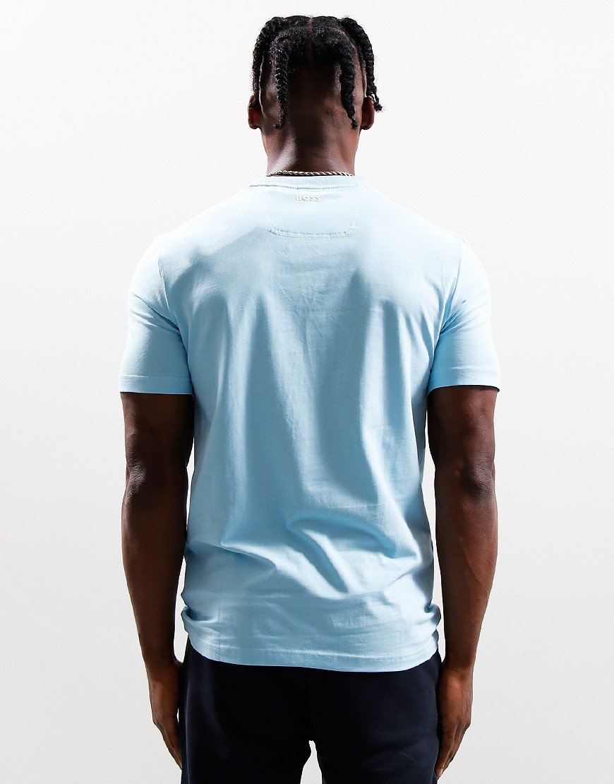 BOSS Tee 4 Light Pastel Blue - Terraces Menswear
