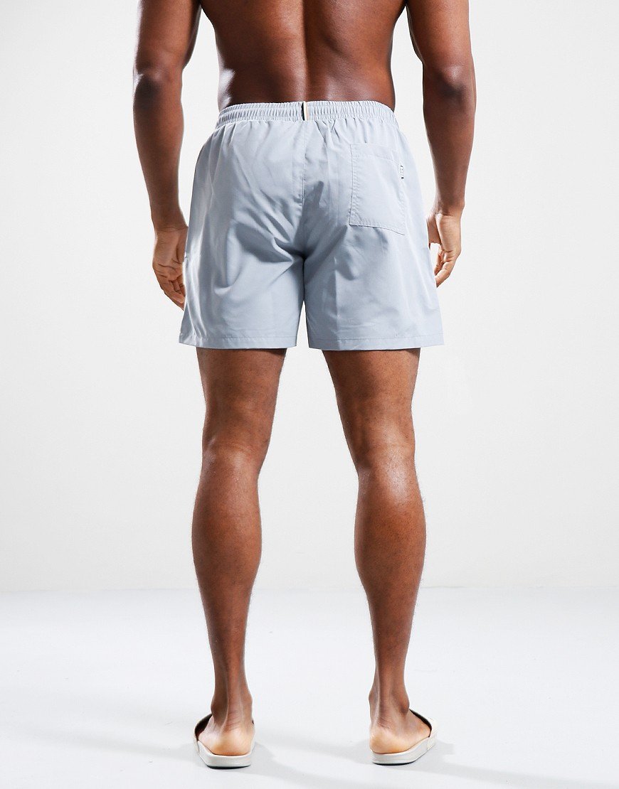 BOSS Dolphin Swim Shorts Silver - Terraces Menswear