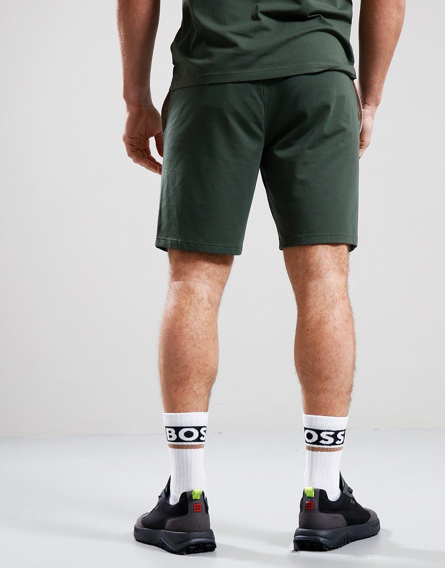 BOSS Mix & Match Shorts Dark Green - Terraces Menswear