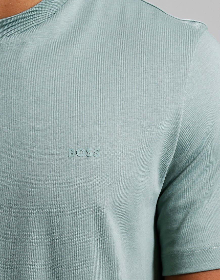 BOSS Thompson 01 T-Shirt Light Pastel Green - Terraces Menswear