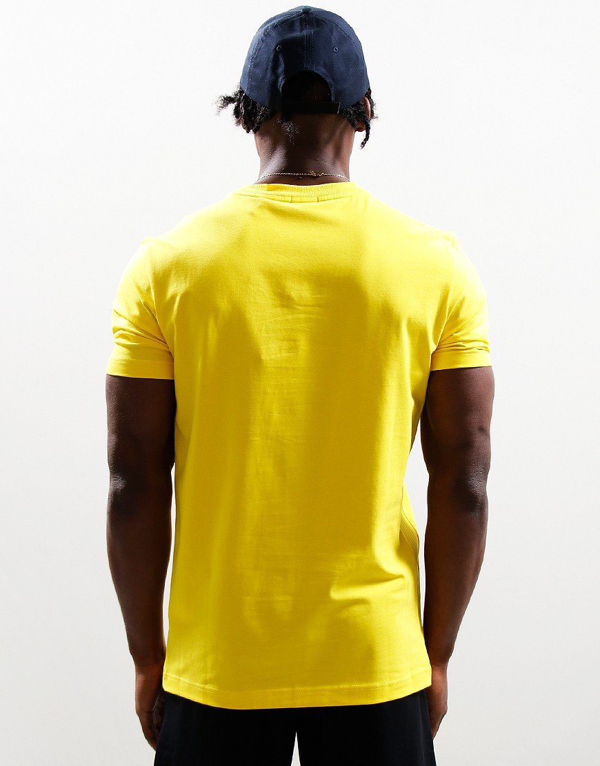 BOSS Tee Tape Bright Yellow - Terraces Menswear
