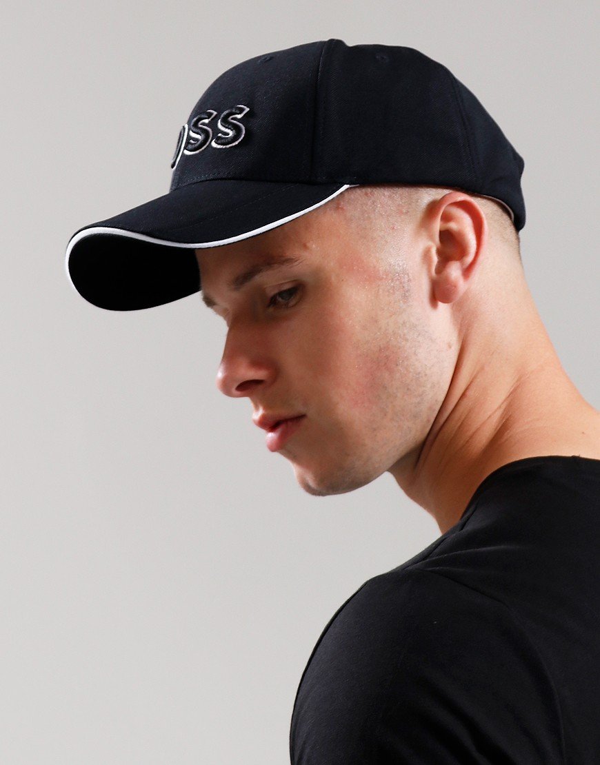 BOSS US 1 Cap Black - Terraces Menswear