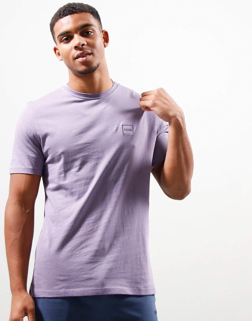 BOSS Tales T-shirt Medium Purple - Terraces Menswear