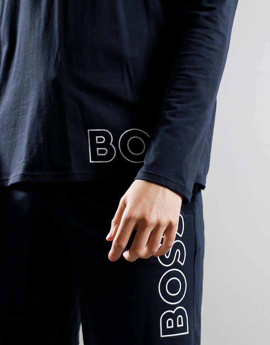 BOSS Identity T-shirt Dark Blue - Terraces Menswear
