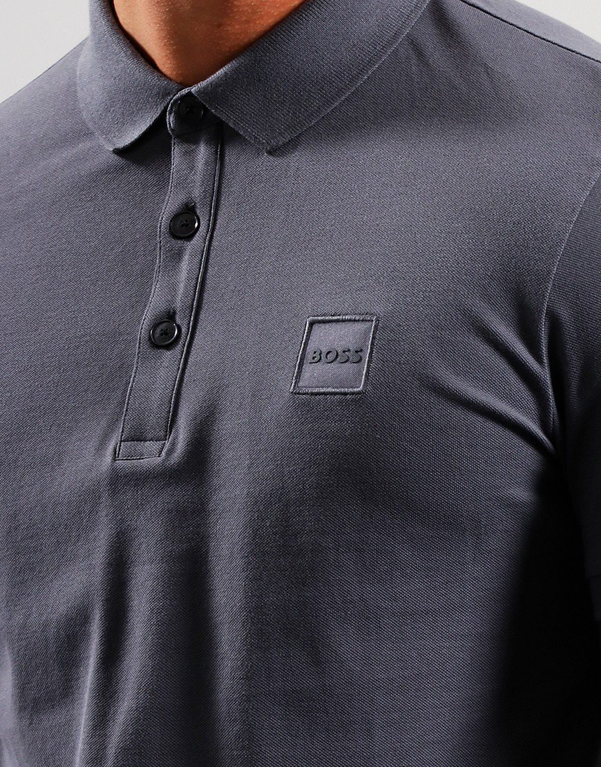 BOSS Passenger Polo Shirt Dark Grey - Terraces Menswear