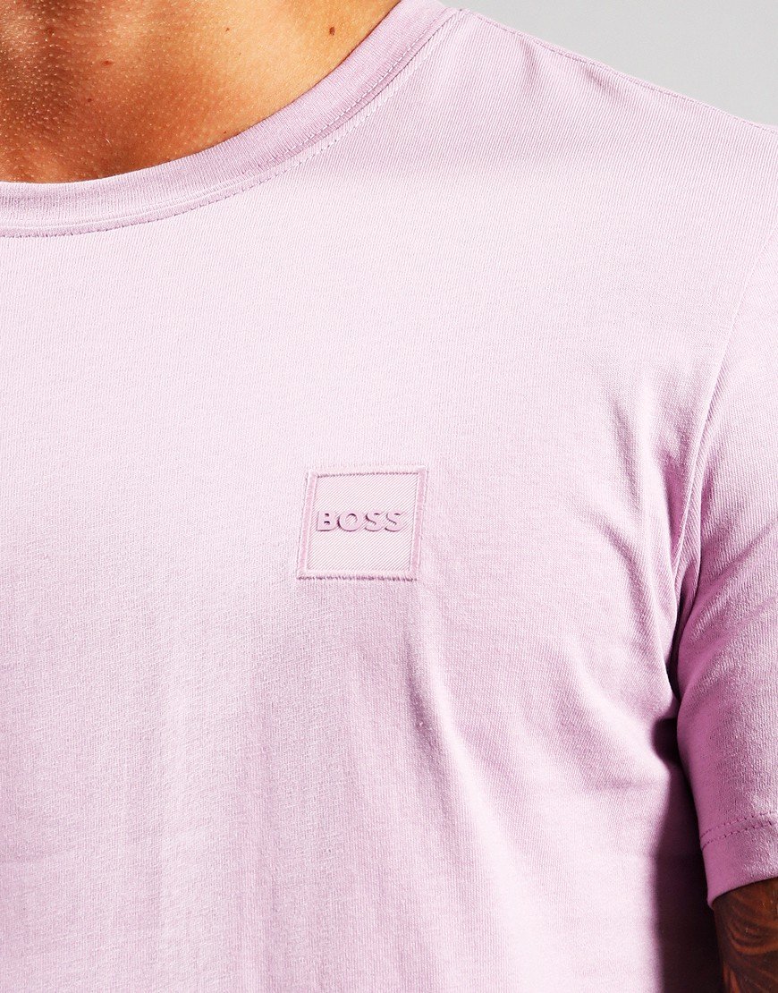 BOSS Tales T-Shirt Light Pastel Purple - Terraces Menswear