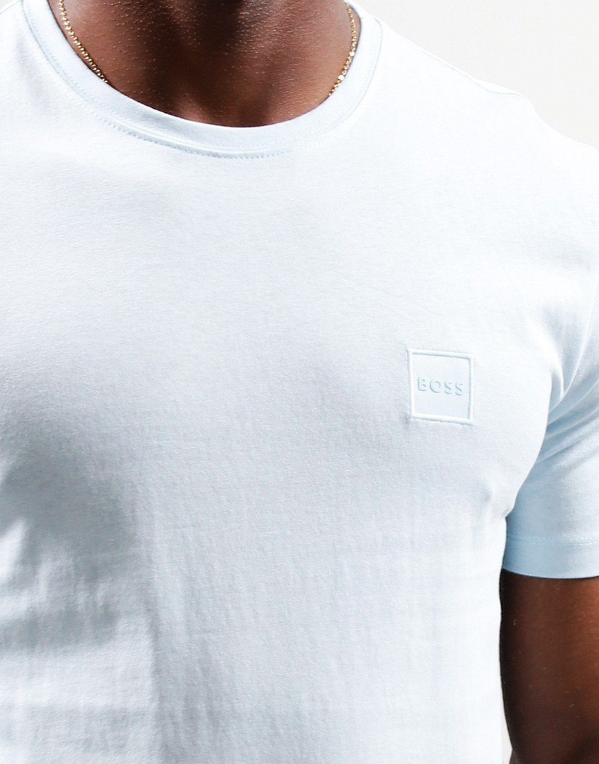 BOSS Tales T-Shirt Open Blue - Terraces Menswear