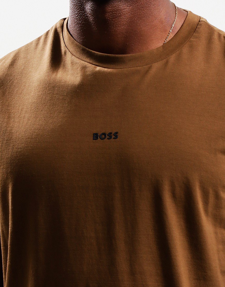 BOSS Tchup T-Shirt Medium Brown - Terraces Menswear