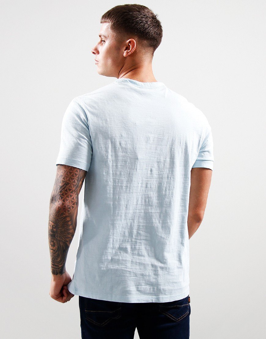 BOSS Tegood T-Shirt Open Blue - Terraces Menswear