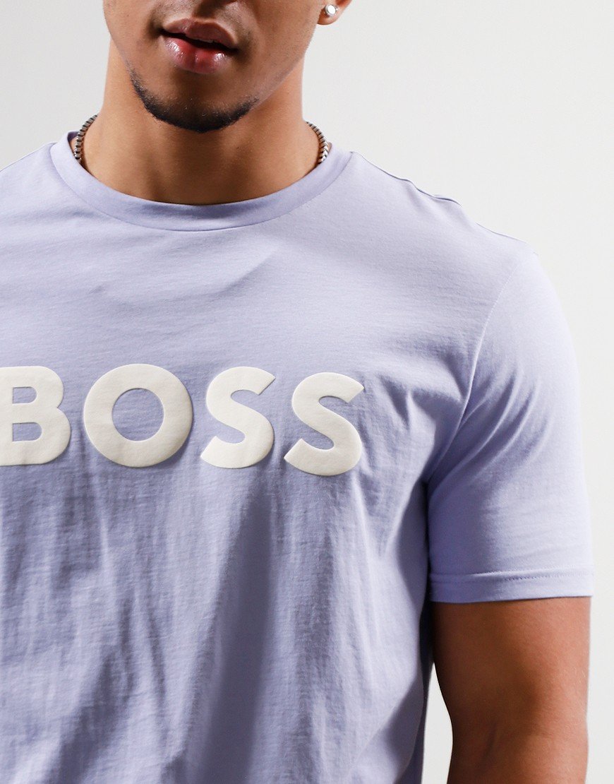 BOSS Thinking 1 T-shirt Light Purple - Terraces Menswear