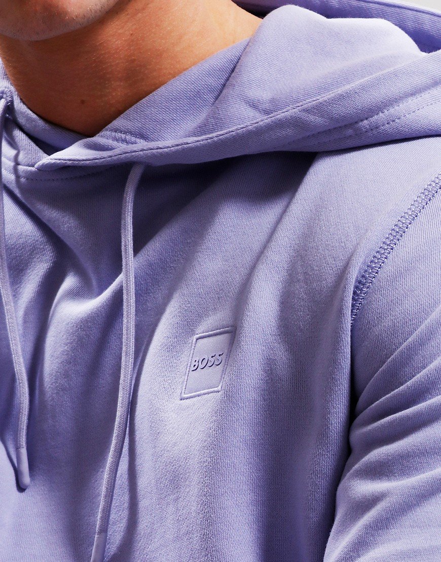 BOSS Wetalk Hoodie Light Pastel Purple - Terraces Menswear