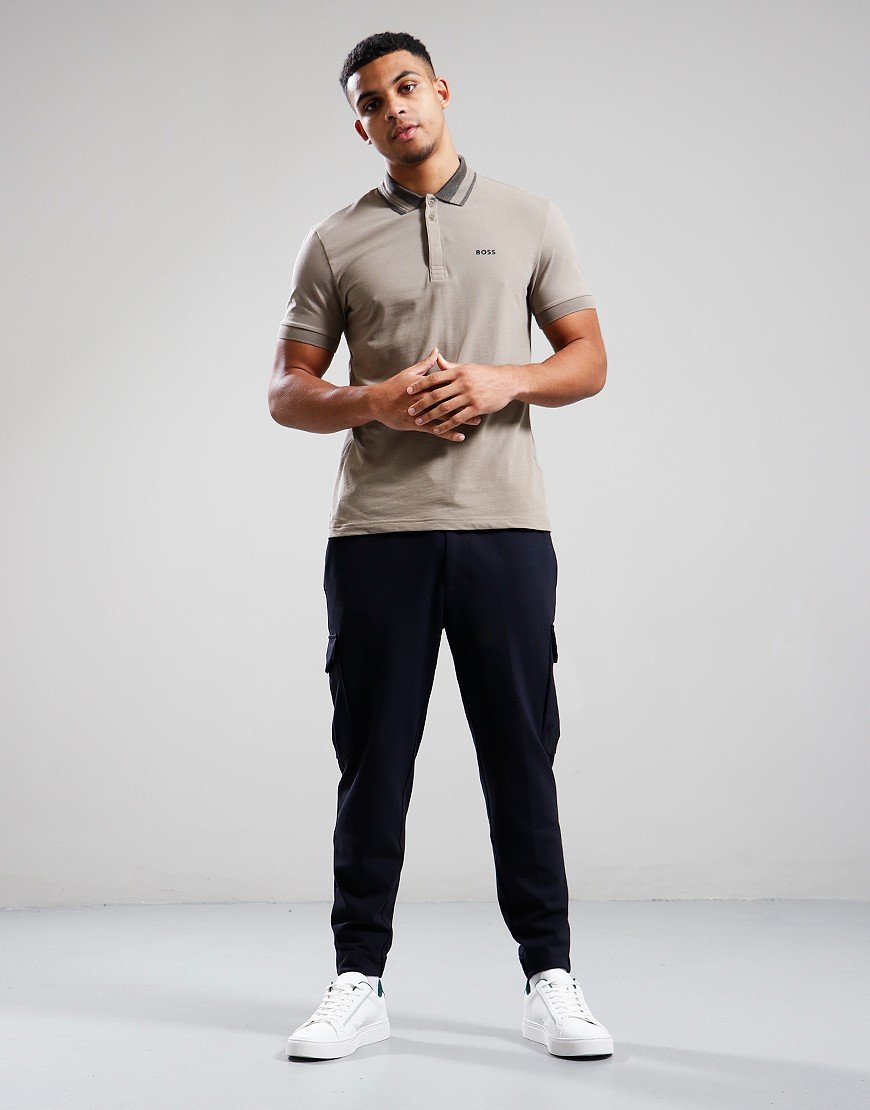 BOSS Paddy 1 Polo Shirt Light Pastel Green - Terraces Menswear