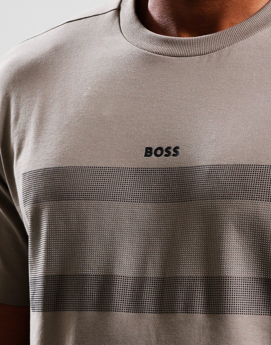 BOSS Tee 3 T-Shirt Light Pastel Green - Terraces Menswear