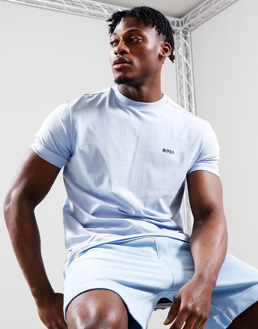 BOSS Tee Basic Bright Purple - Terraces Menswear