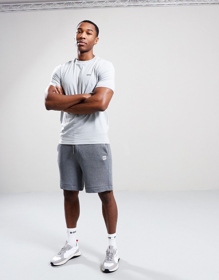 BOSS Tee Basic Light Pastel Grey - Terraces Menswear