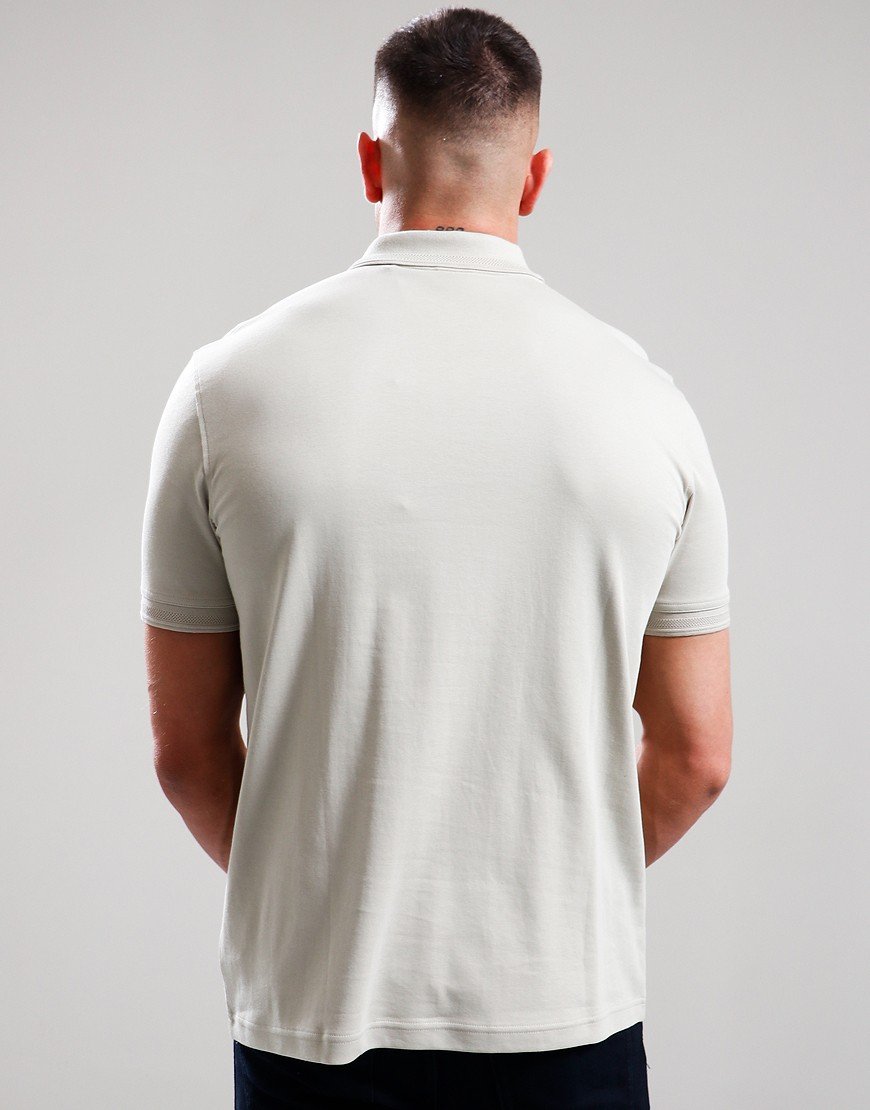 BOSS Pe_Interlock Polo Shirt Light Beige - Terraces Menswear