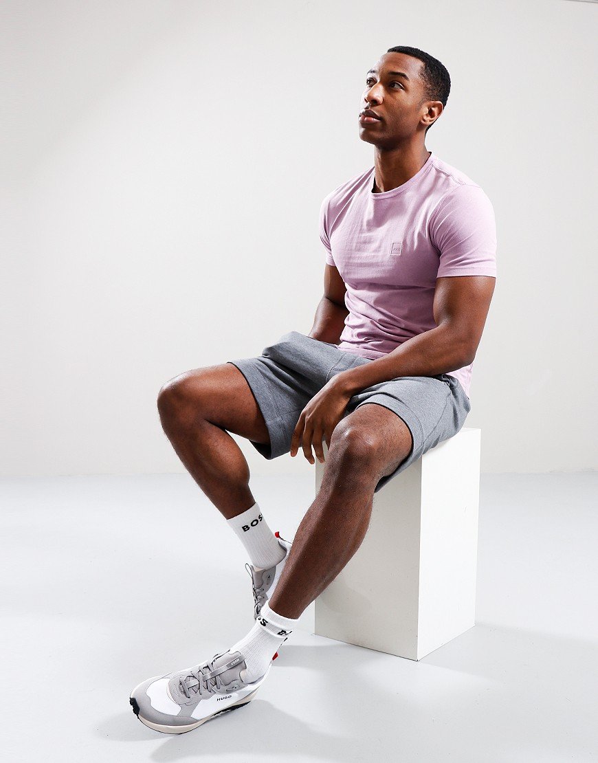 BOSS Tales T-Shirt Light Pastel Purple - Terraces Menswear