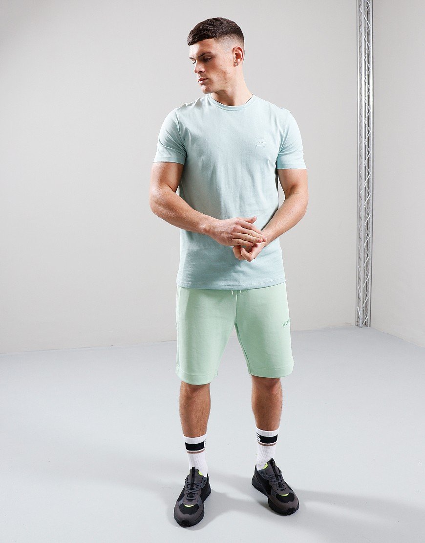 BOSS Tales T-Shirt Turquoise/Aqua - Terraces Menswear