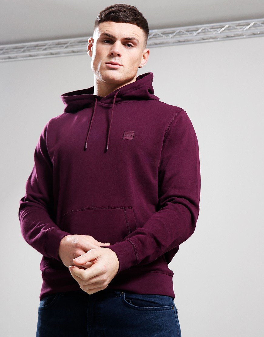 BOSS Wetalk Hoodie Medium Purple - Terraces Menswear