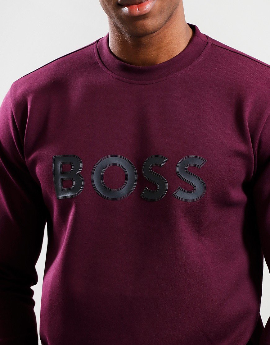 BOSS Salbo 1 Sweat Open Pink - Terraces Menswear