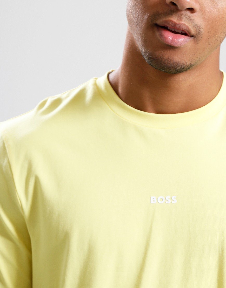 BOSS TChup T-shirt Bright Yellow - Terraces Menswear