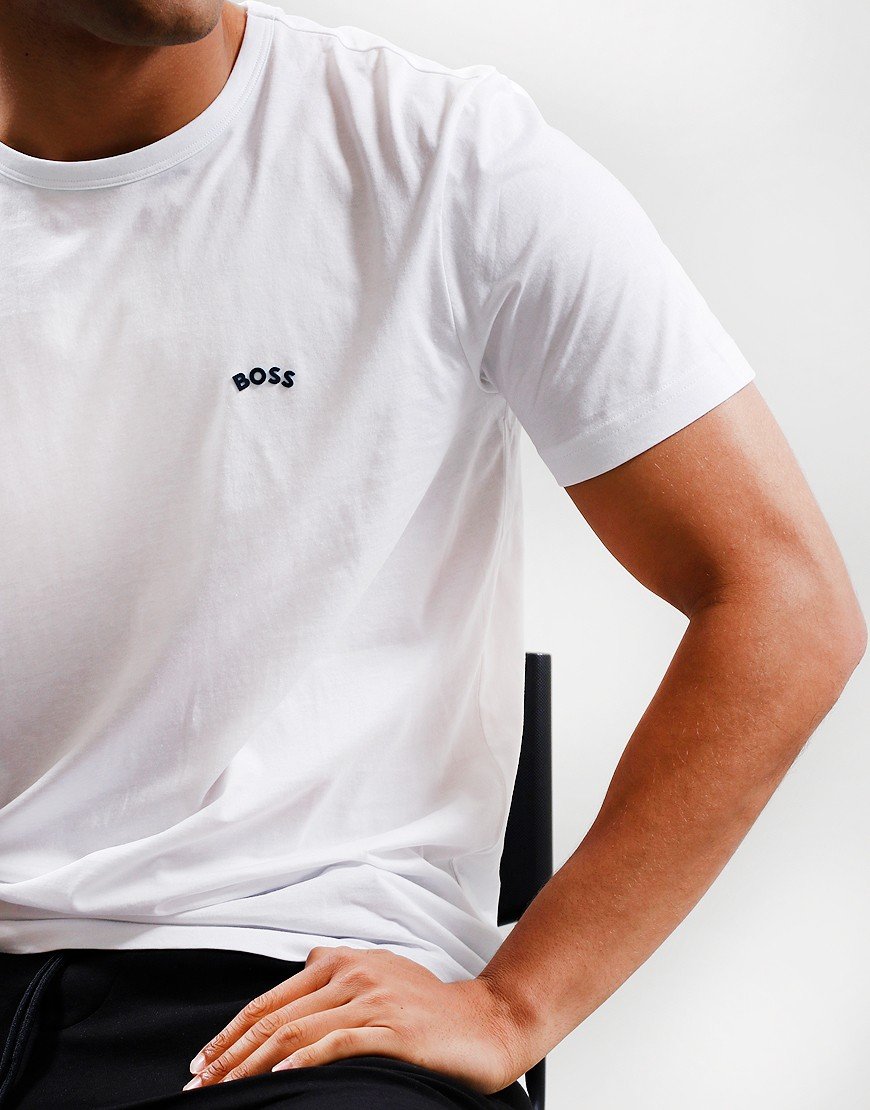 BOSS Tee Curved Natural - Terraces Menswear