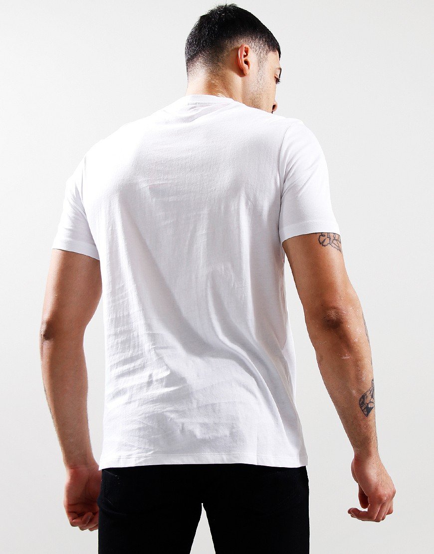 HUGO Dulive222 T-Shirt Open White - Terraces Menswear