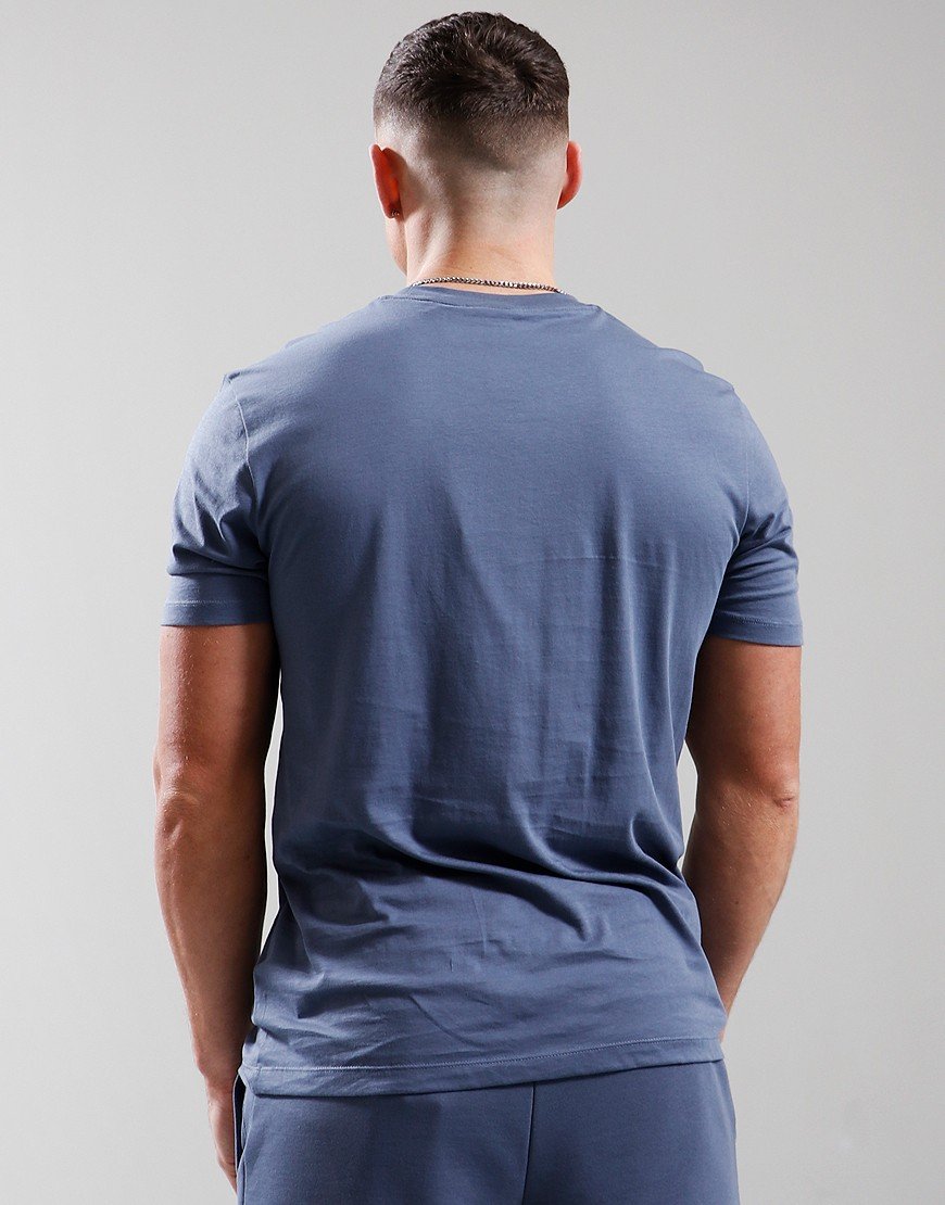 HUGO Dulivio T-Shirt Open Blue - Terraces Menswear