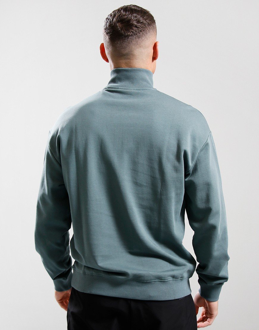 HUGO Durty Sweat Dark Green - Terraces Menswear