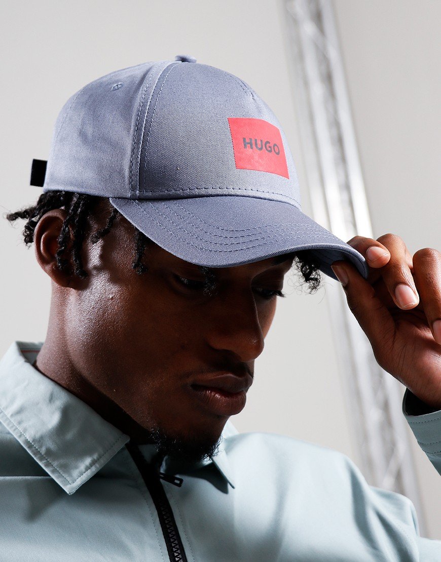 HUGO Jude-PL Cap Open Blue - Terraces Menswear