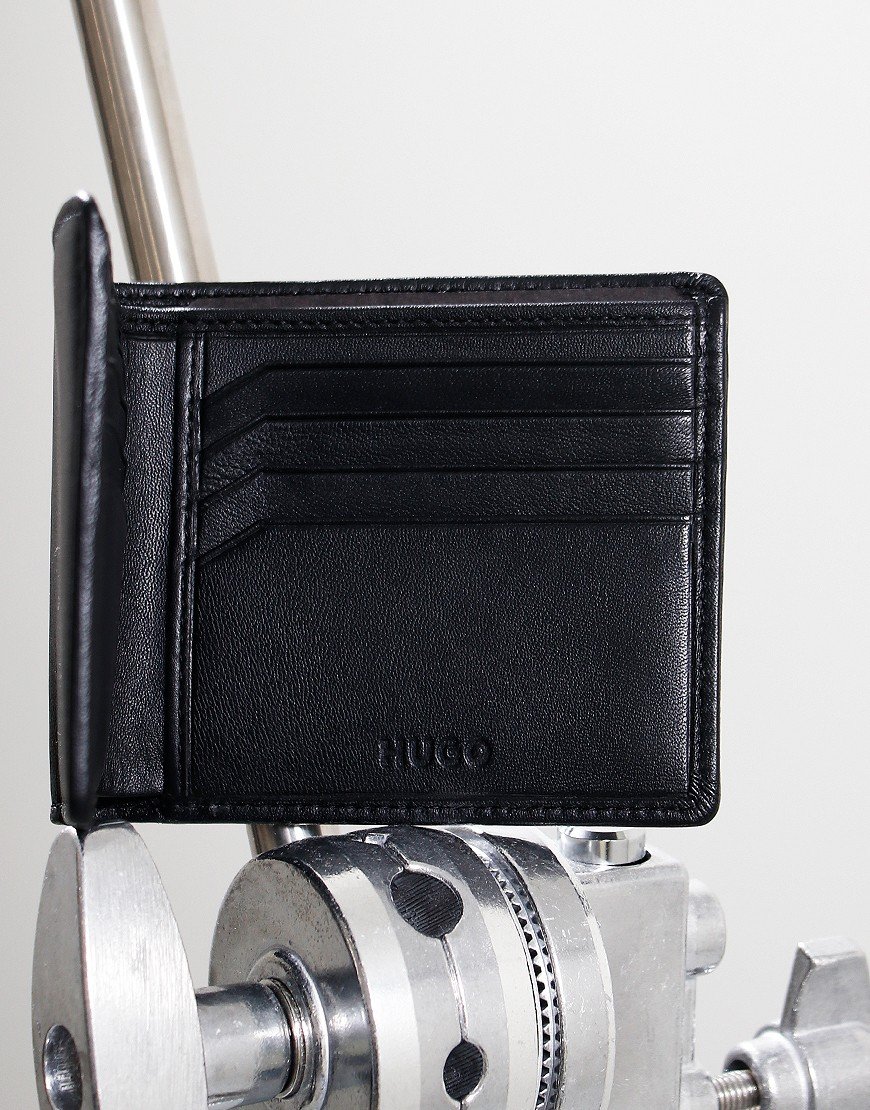 HUGO Subway_8 CC Wallet Black - Terraces Menswear