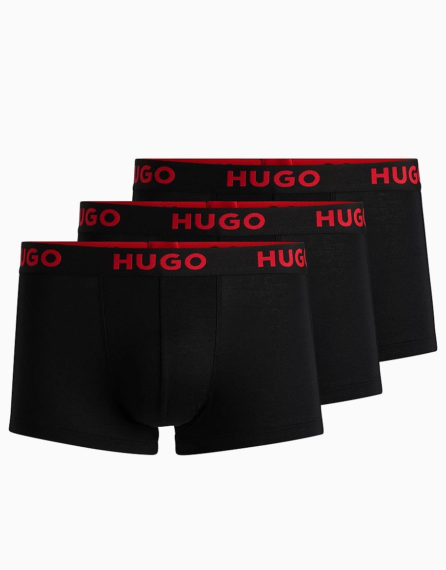HUGO Trunk Triplet Boxer Pack Open Miscellaneous - Terraces Menswear