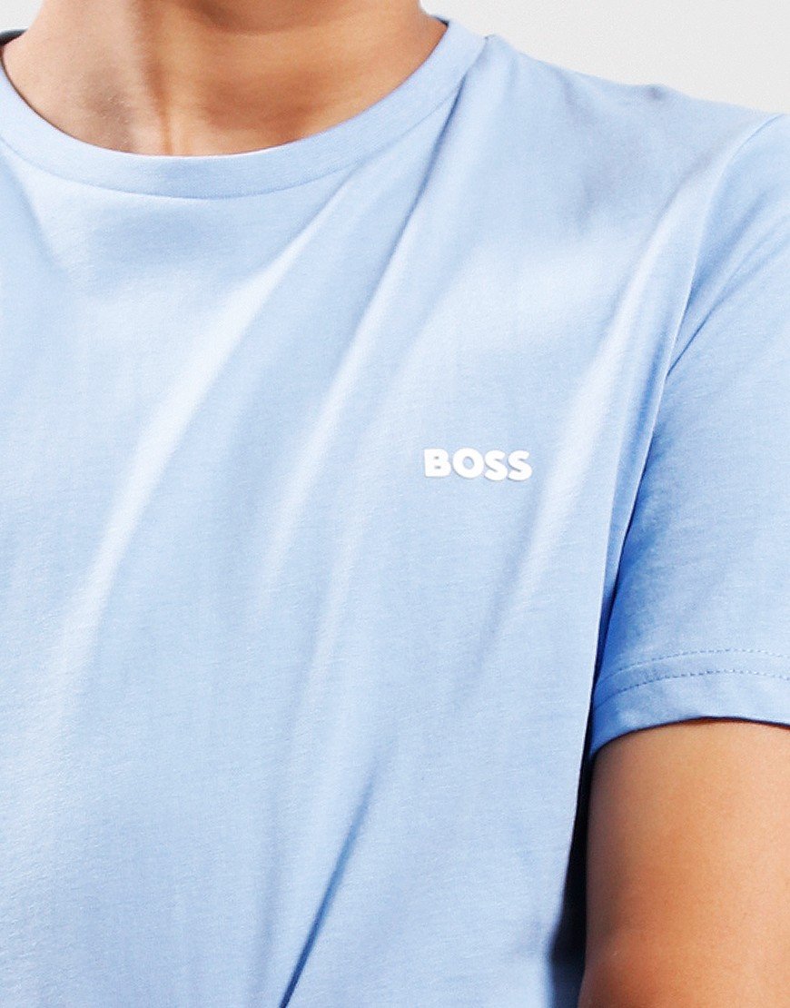 BOSS Kids Small Logo T-Shirt Light Sky - Terraces Menswear