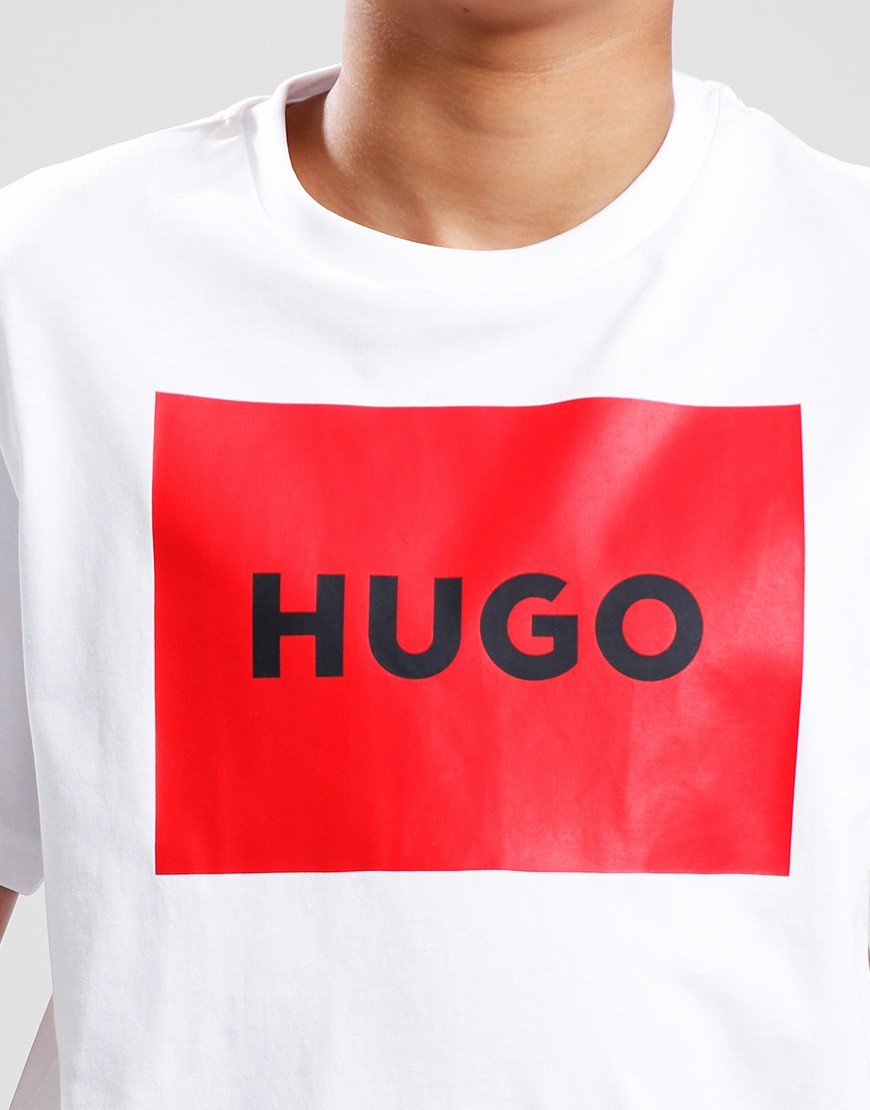 HUGO Kids T-Shirt White - Terraces Menswear