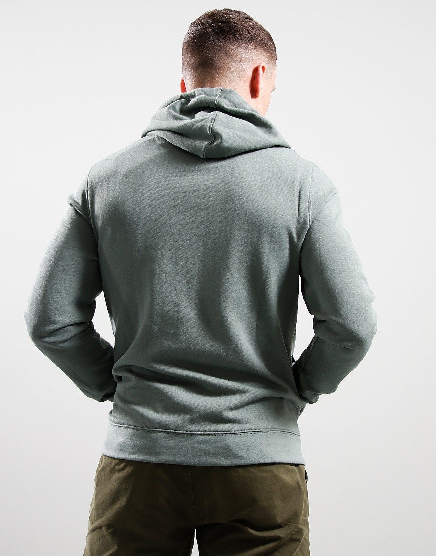 Barbour International Wallington Zip Hoodie Agave Green - Terraces Menswear