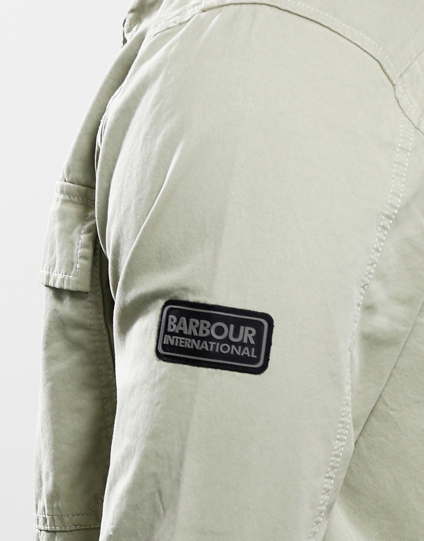 Barbour International Adey Overshirt Cavalry Sand - Terraces Menswear