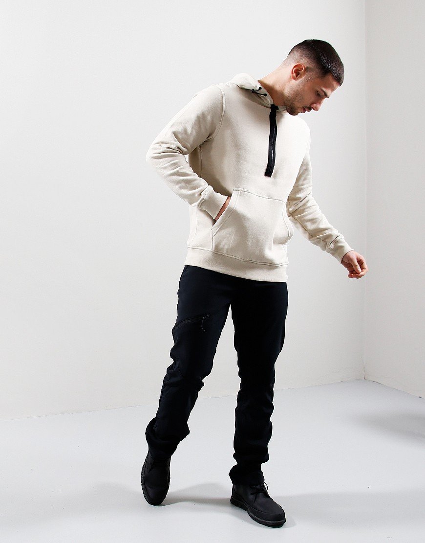 Barbour International Badge Half Zip Sweat Mist - Terraces Menswear