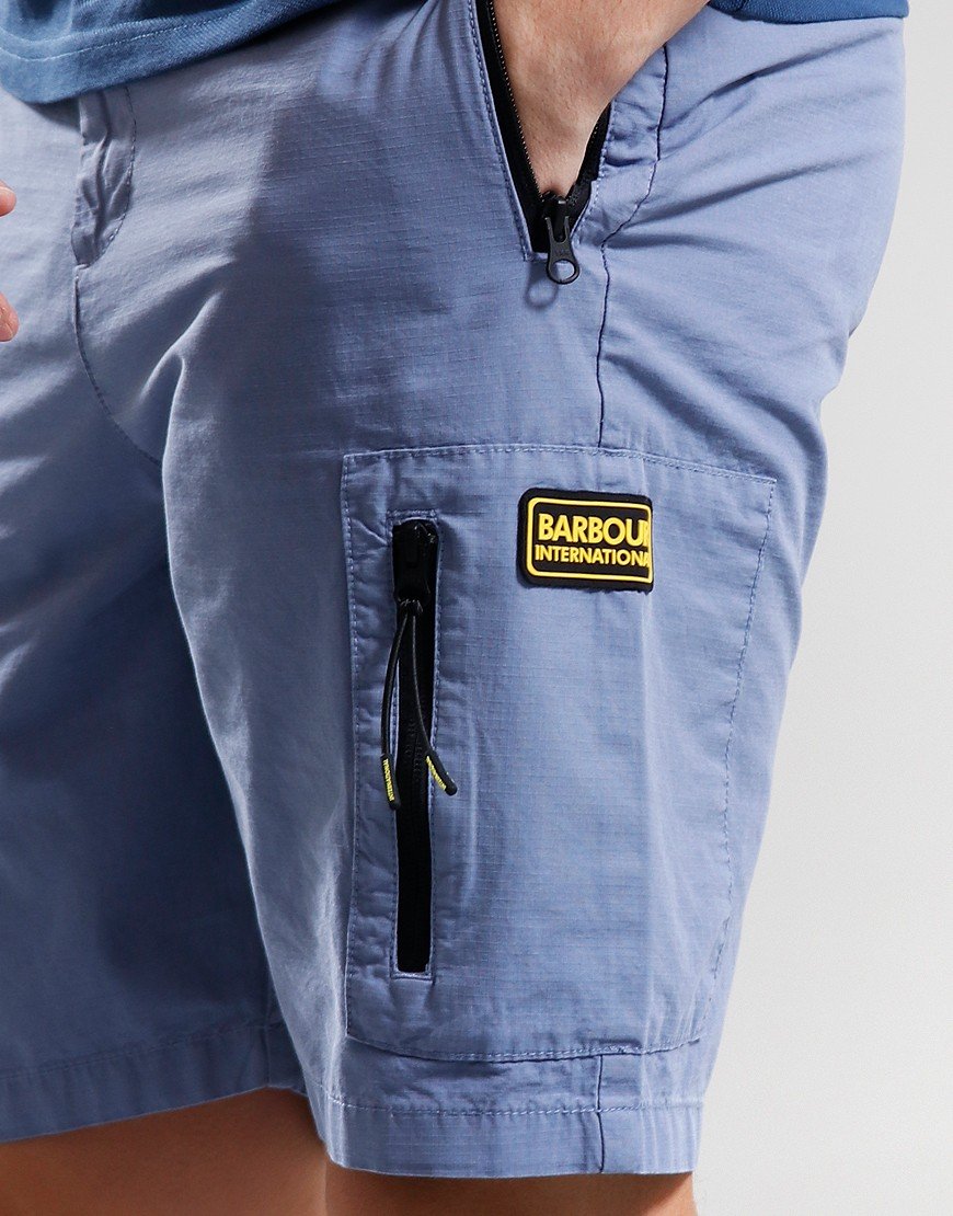Barbour Bolt Shorts Blue Flint - Terraces Menswear