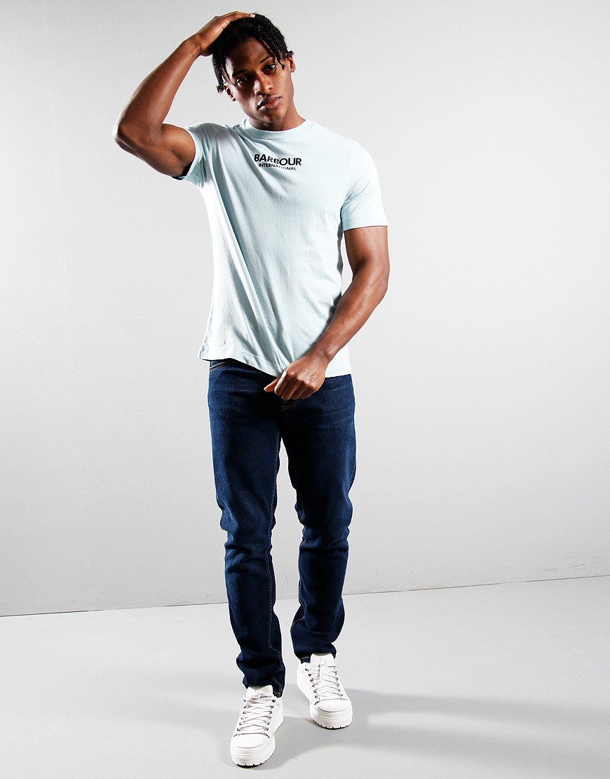 Barbour International Formula T-Shirt Pastel Spruce - Terraces Menswear