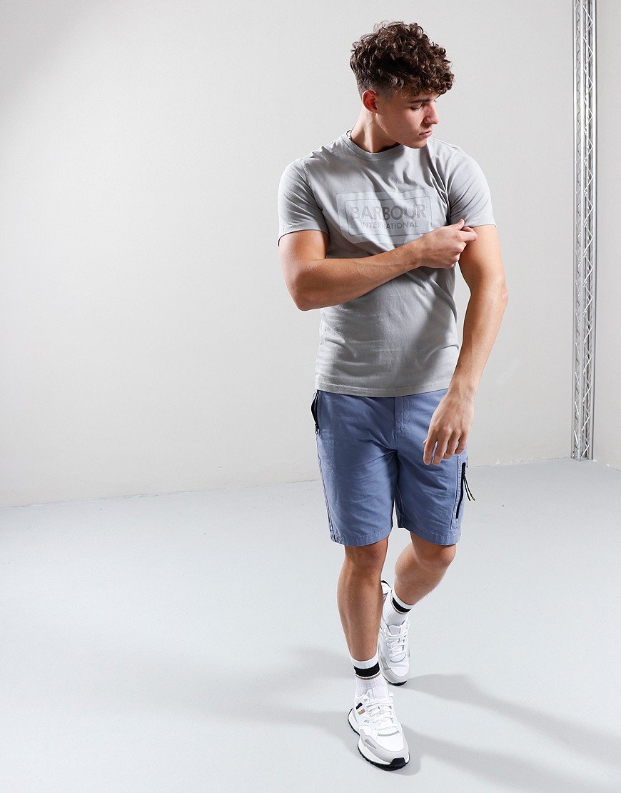 Barbour International Sainter T-Shirt Ultimate Grey - Terraces Menswear
