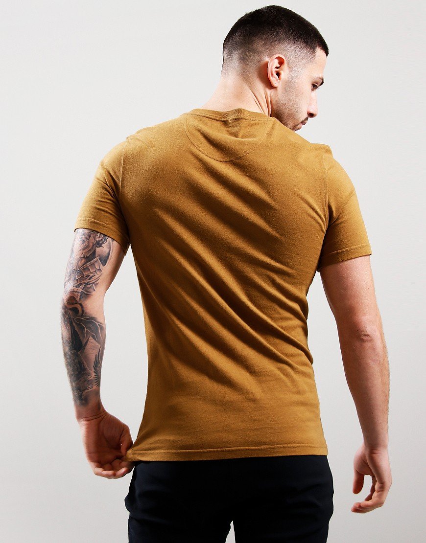 Barbour International Small Logo T-Shirt Russet - Terraces Menswear