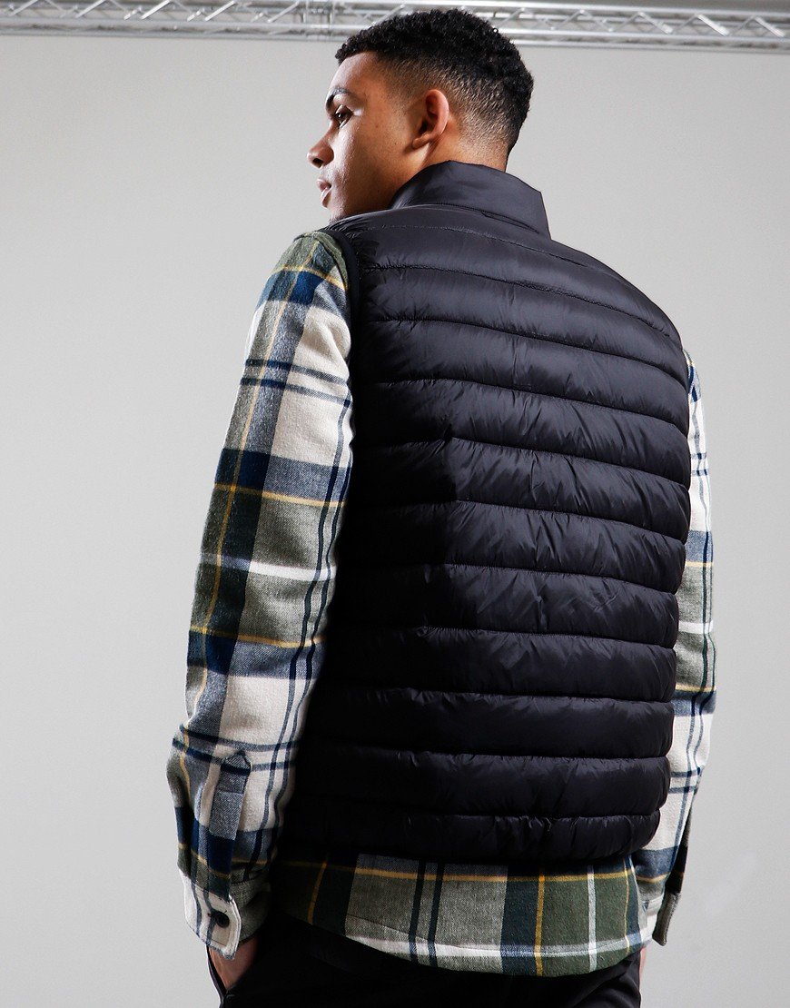 Barbour International Tourer Reed Gilet Black - Terraces Menswear
